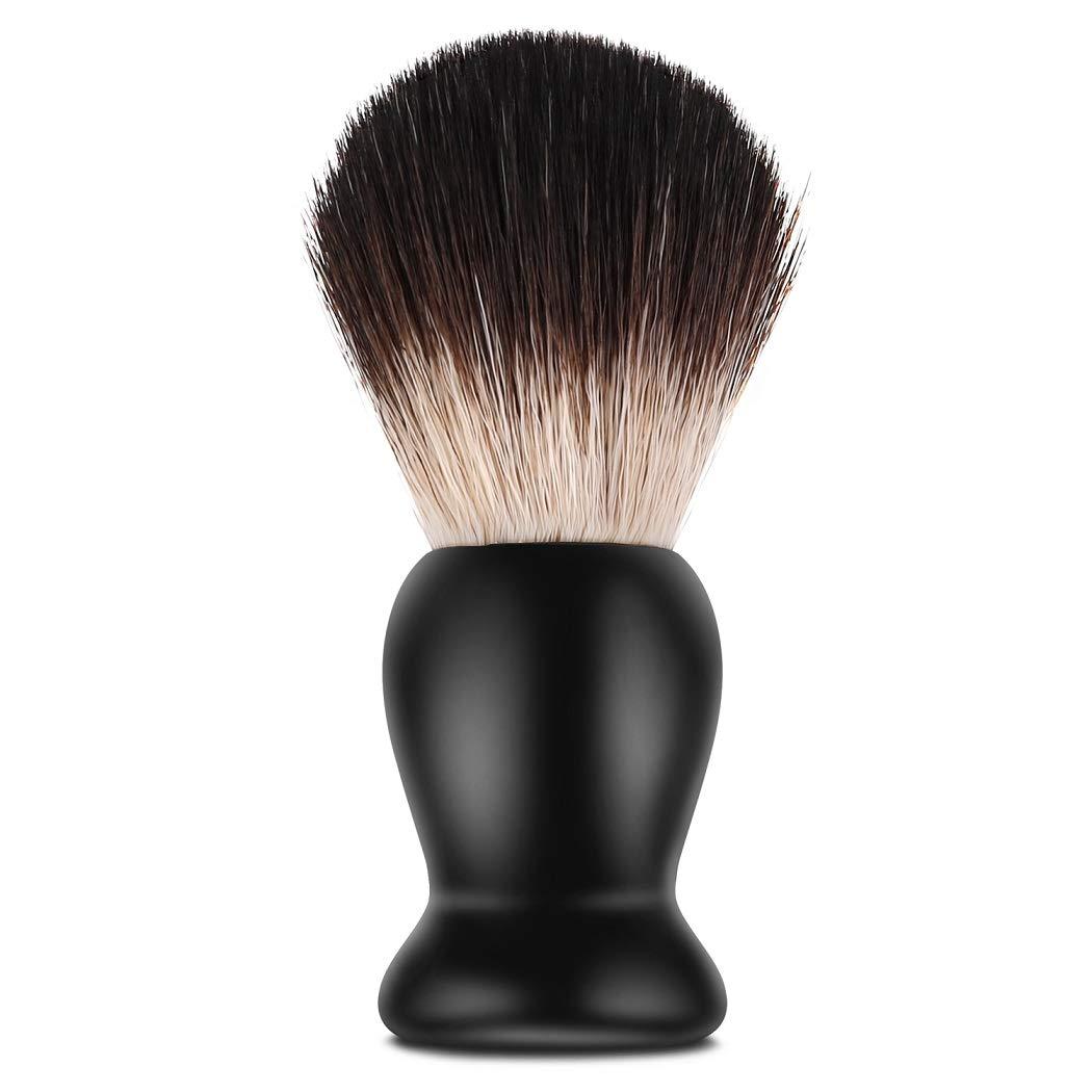 Men's Shaving Kit - Mysterious Black Razor Set with Safety Razor, Brush ...