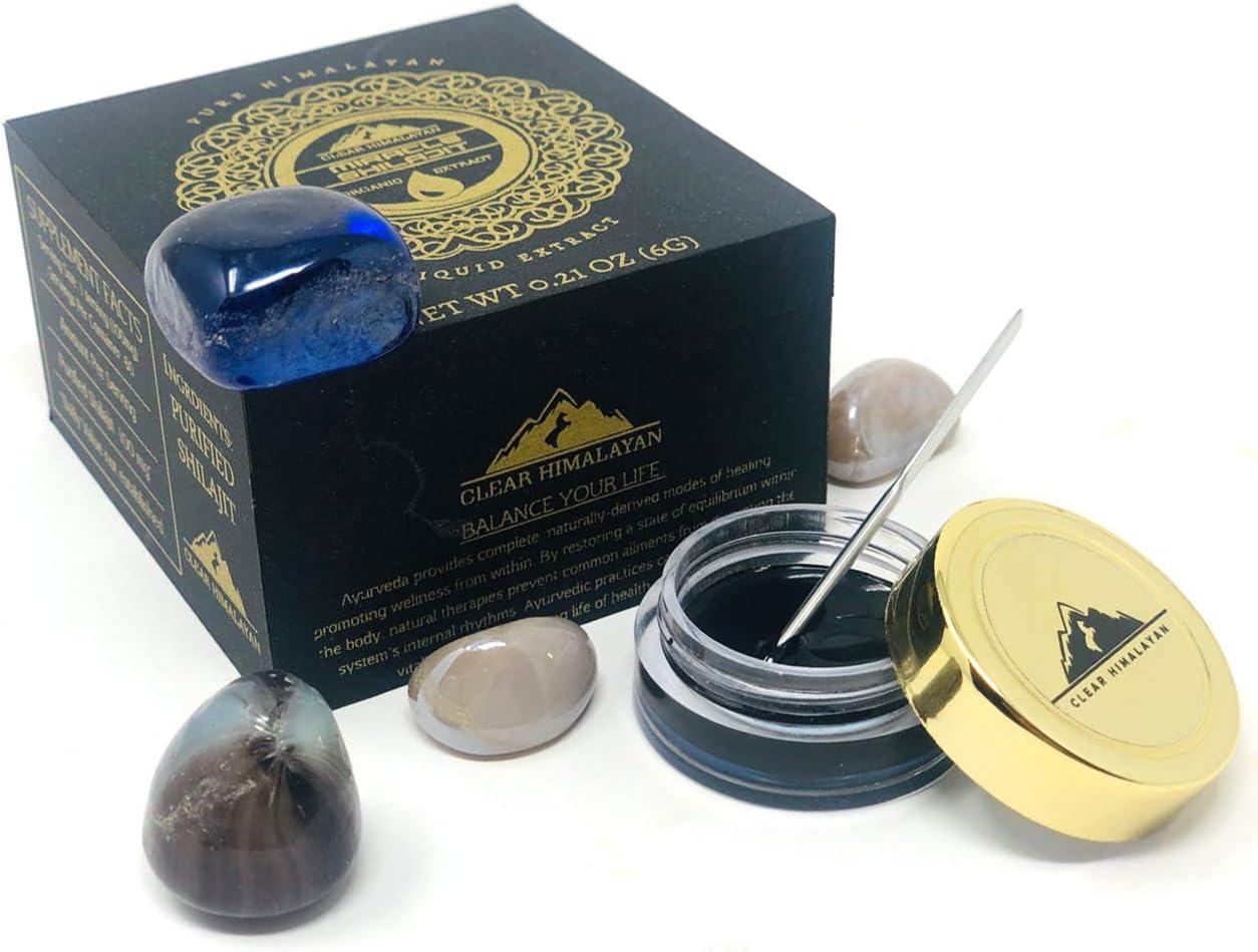 Authentic Himalayan Shilajit Resin - 100% Natural Liquid Paste | 150 ...