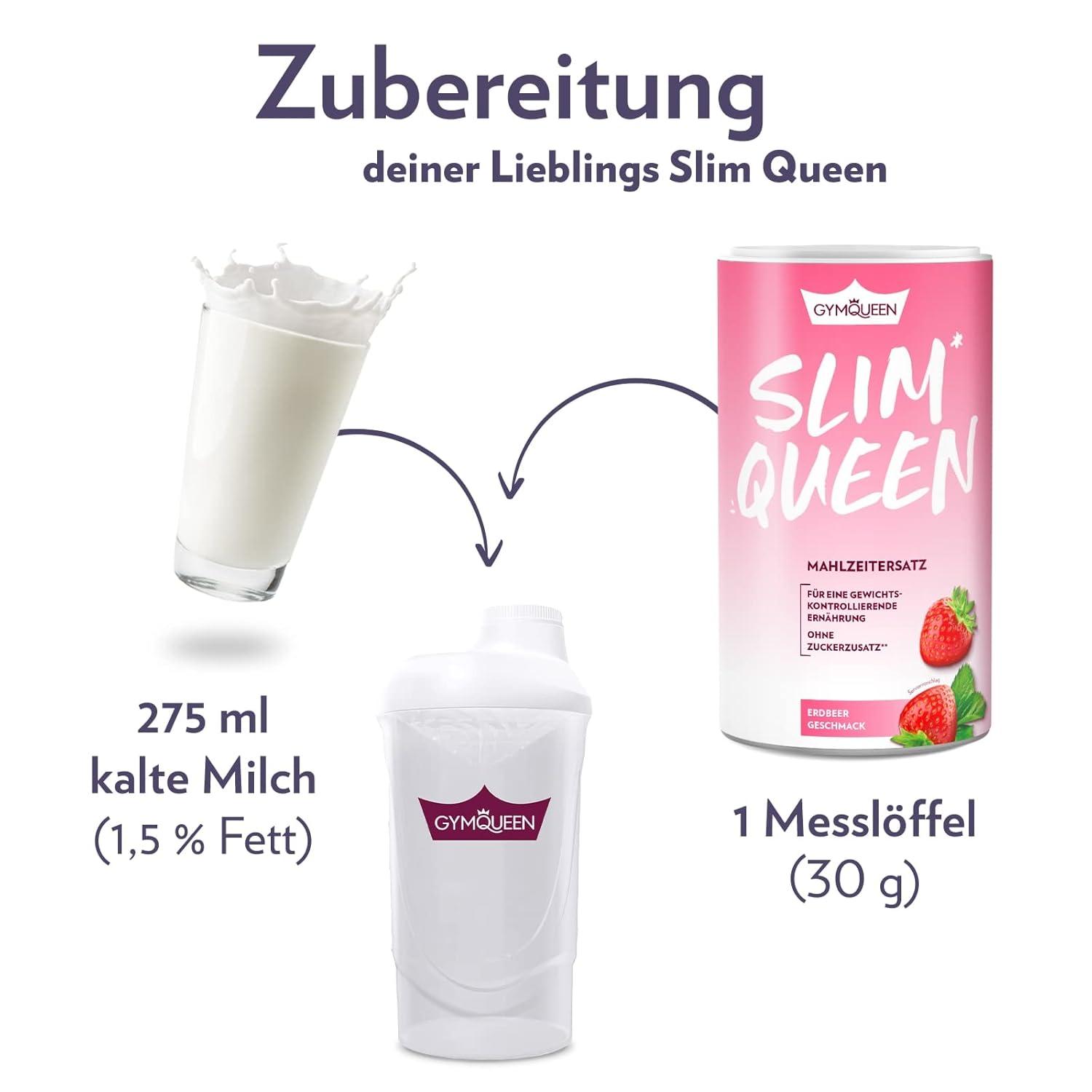 Gymqueen Slim Queen Weight Loss Shake 2x420g - Delicious Banana ...