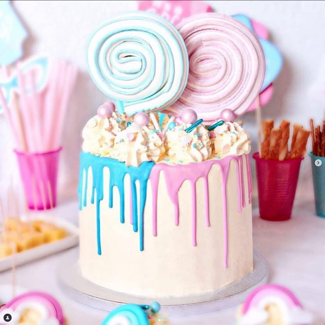 Super Drip Dark Blue Cake Glaze - 300g | Icing Decoration for Cakes ...