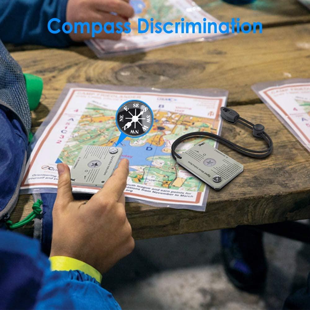 Military Grade 2 X 3 inch Signal Mirror - Survival & Outdoor Emergency ...