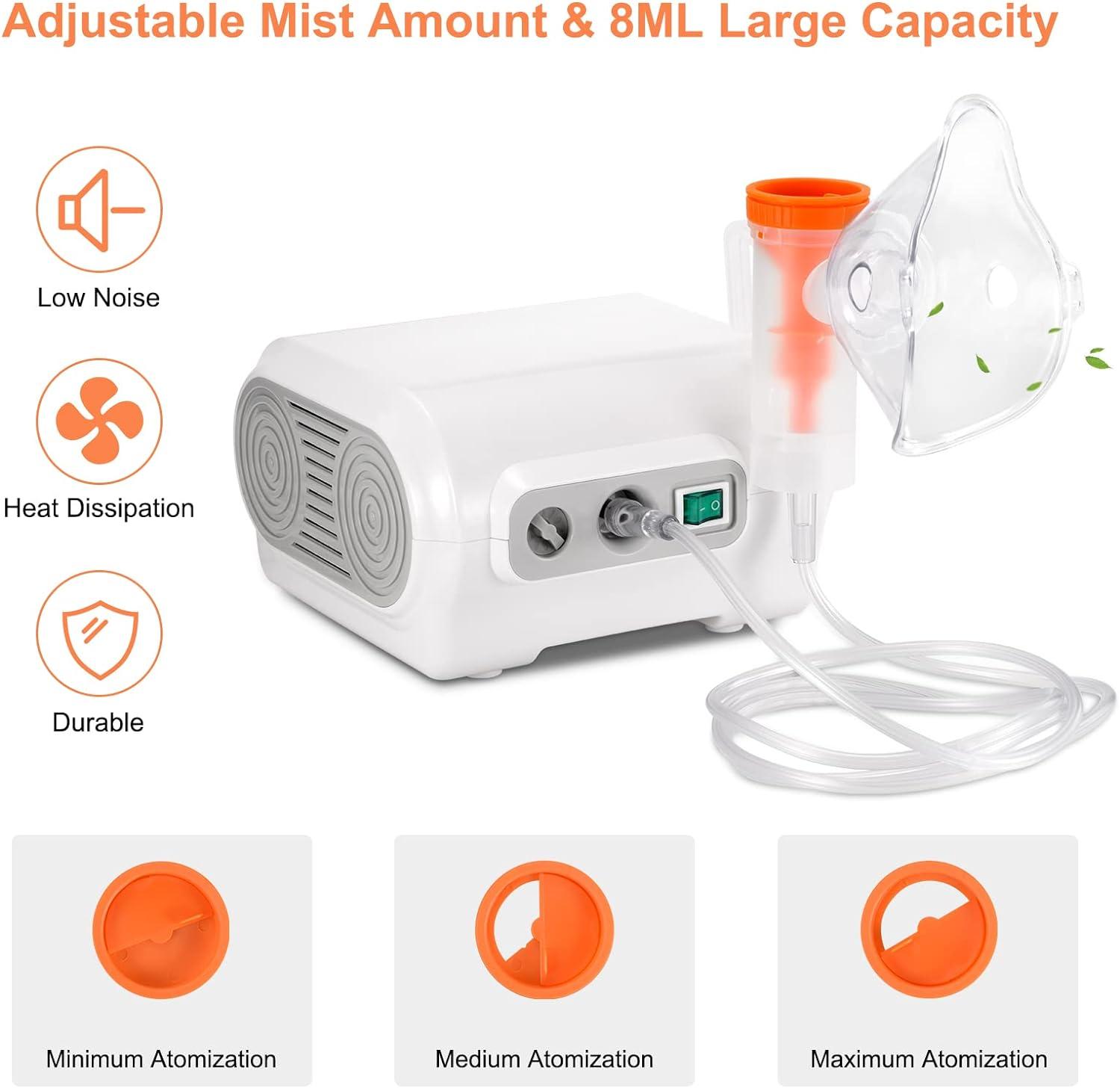 Portable Compressor Nebulizer for Adults & Kids - Personal Steam ...