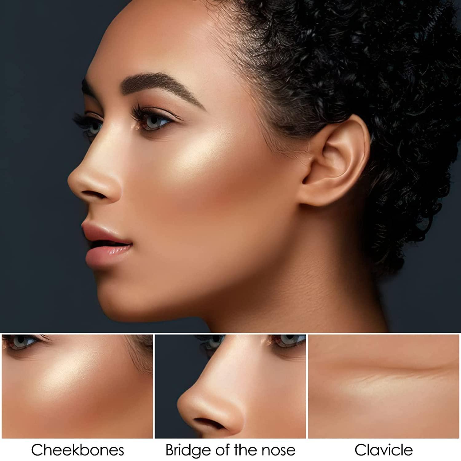 Focallure Contour Foundation Stick and Highlighter Bronzer Pen Duo ...