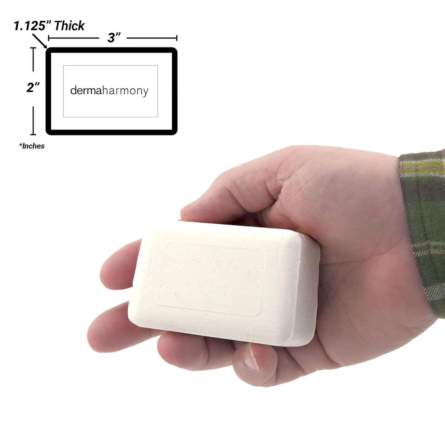 Dermaharmony 1% Pyrithione Zinc (ZnP) Bar Soap 4 oz for Skin Conditions ...