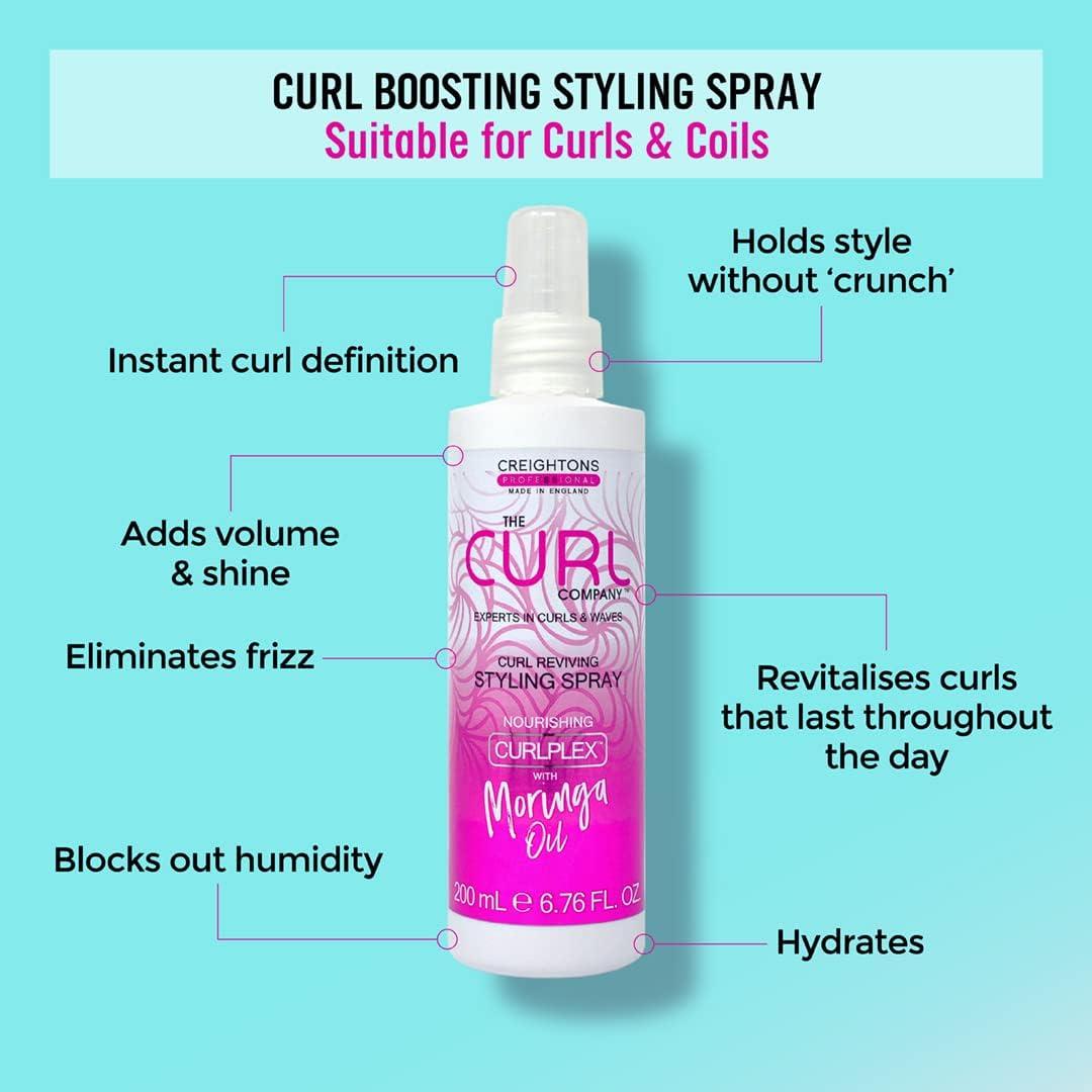 The Curl Company Curl Reviving Styling Spray - 200ml | Curplex with ...