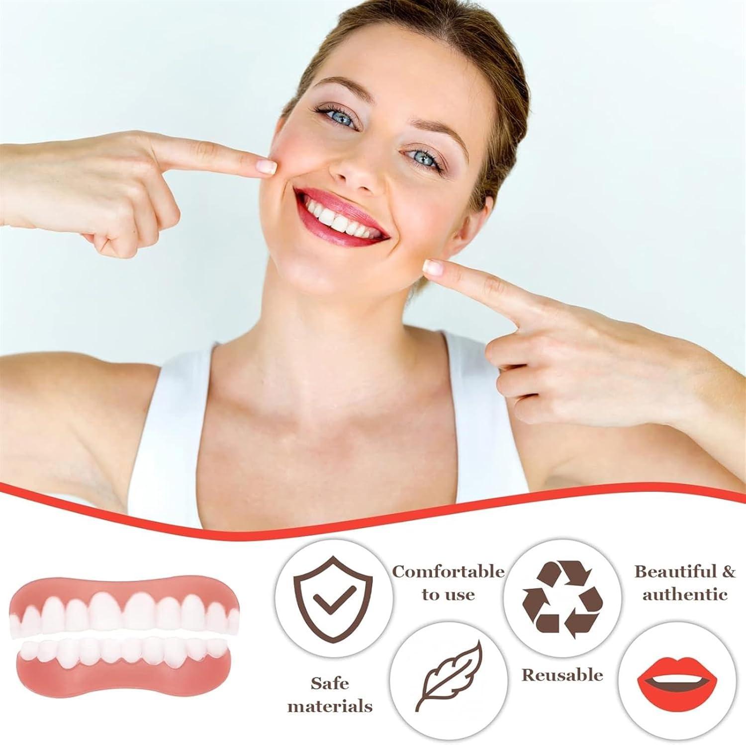 Buy Sayeybu Veneer Prosthesis Set - Silicone Cosmetic Tooth Covers for ...