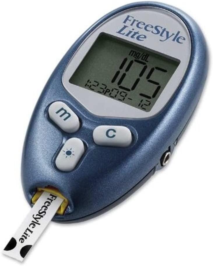 Abbott Freestyle Lite Blood Glucose Meter with Protective Case ...