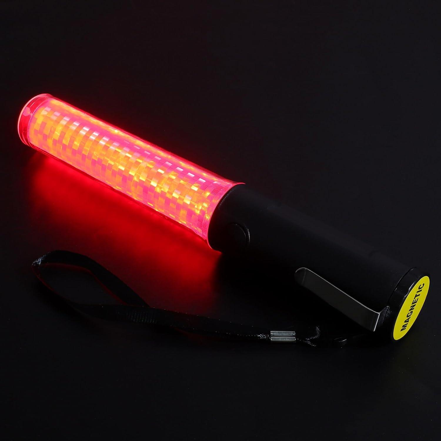 Gatuida Traffic Wand Led Traffic Control Safety Light Wands Air ...