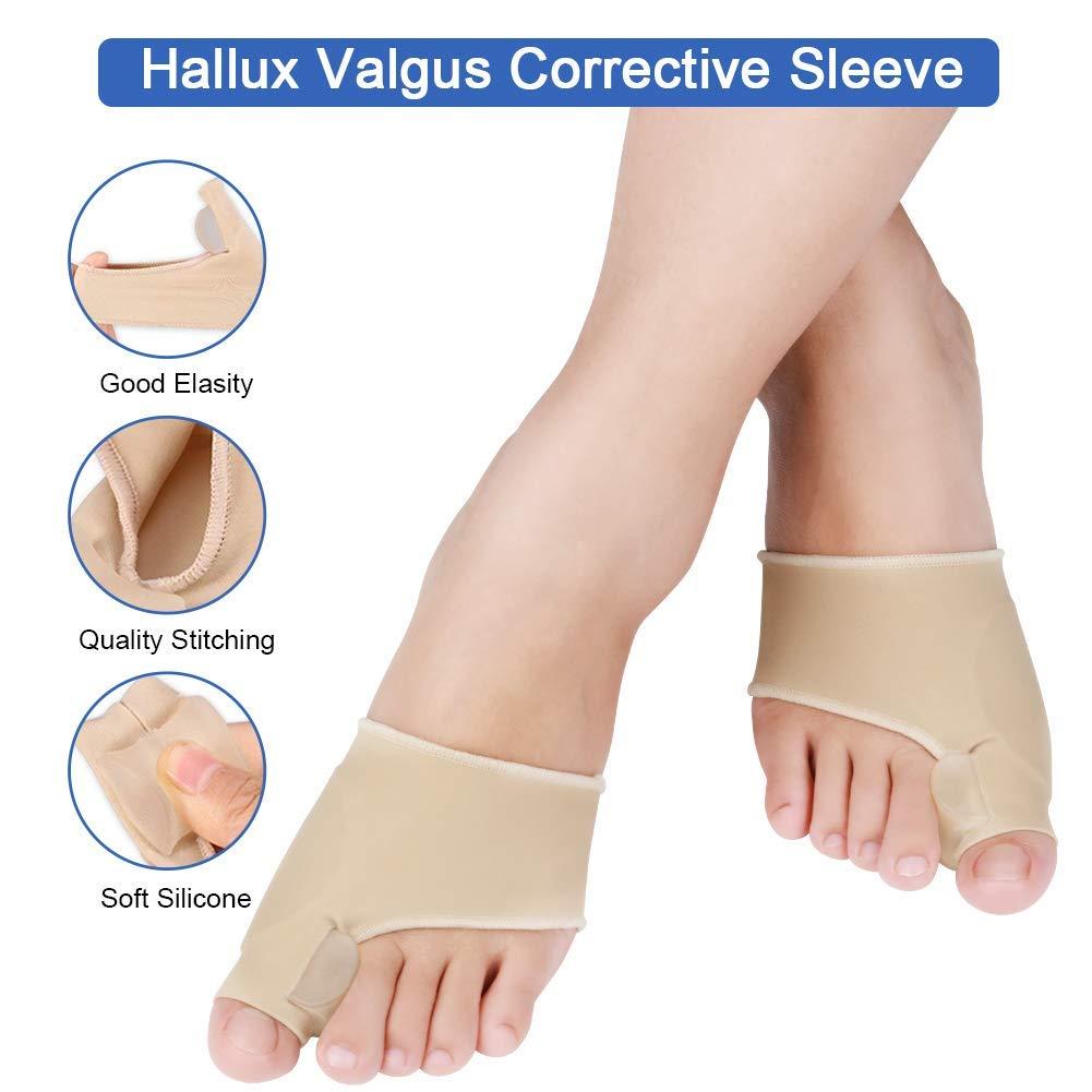 Hallux Valgus Correction Toe Spreader | Gel-Pad Comfort for Bunion ...