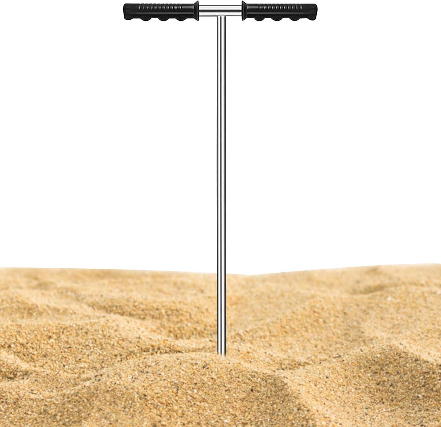 Sysdisen Soil Sample Probe - 32-48 Inch Stainless Steel Floor Test Kit ...