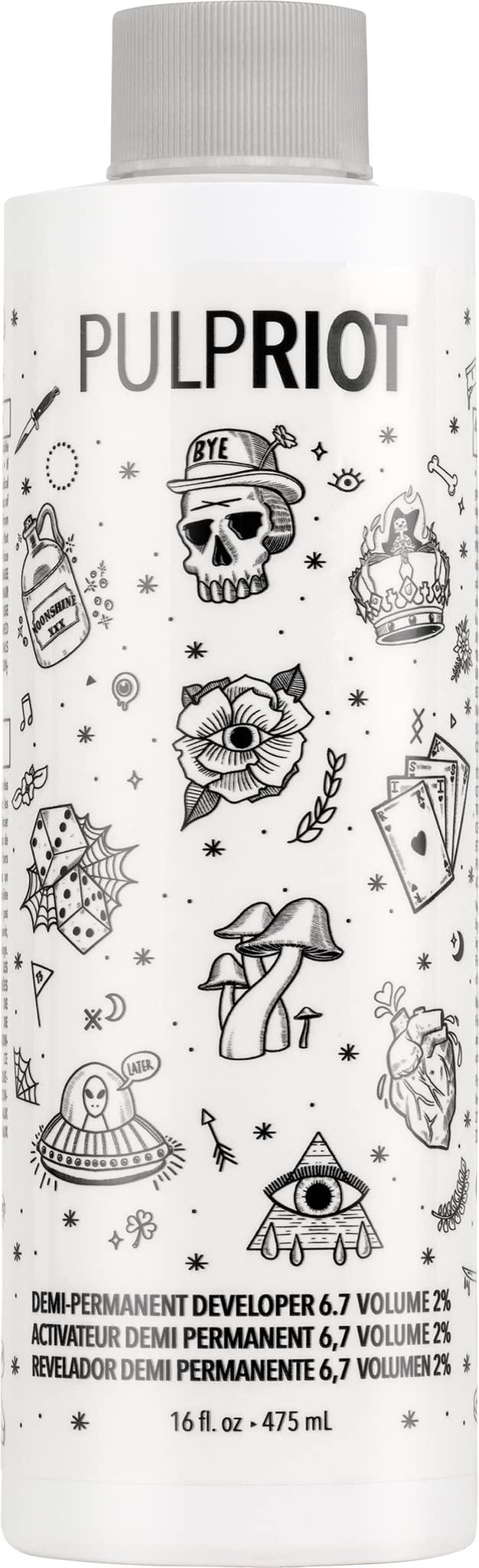 Pulp Riot Liquid Demi Permanent Developer 6.7 Volume 2% - 30 Oz | Fast ...
