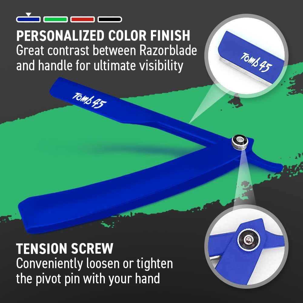 Tomb 45 Triple Cartridge Razor Holder - Disposable Safety Handle for ...