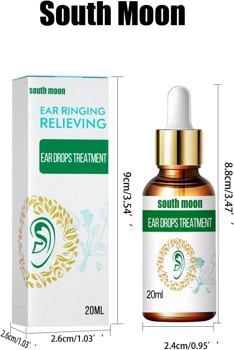 Tinnitus Relief Ear Drops 20ml - Earache & Ear Pain Relief with Ringing ...