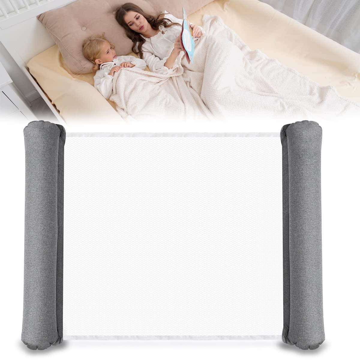 Inflatable Toddler Bed Rail for Travel 67" x 47" - MBQMBSS Bed Rail ...