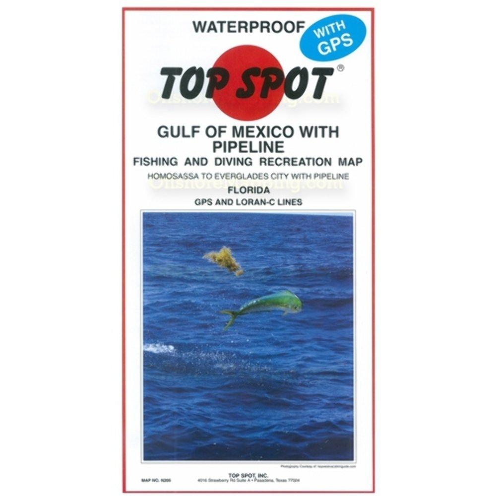 West Coast Florida Offshore Fishing Map: Homosassa to Everglades City ...