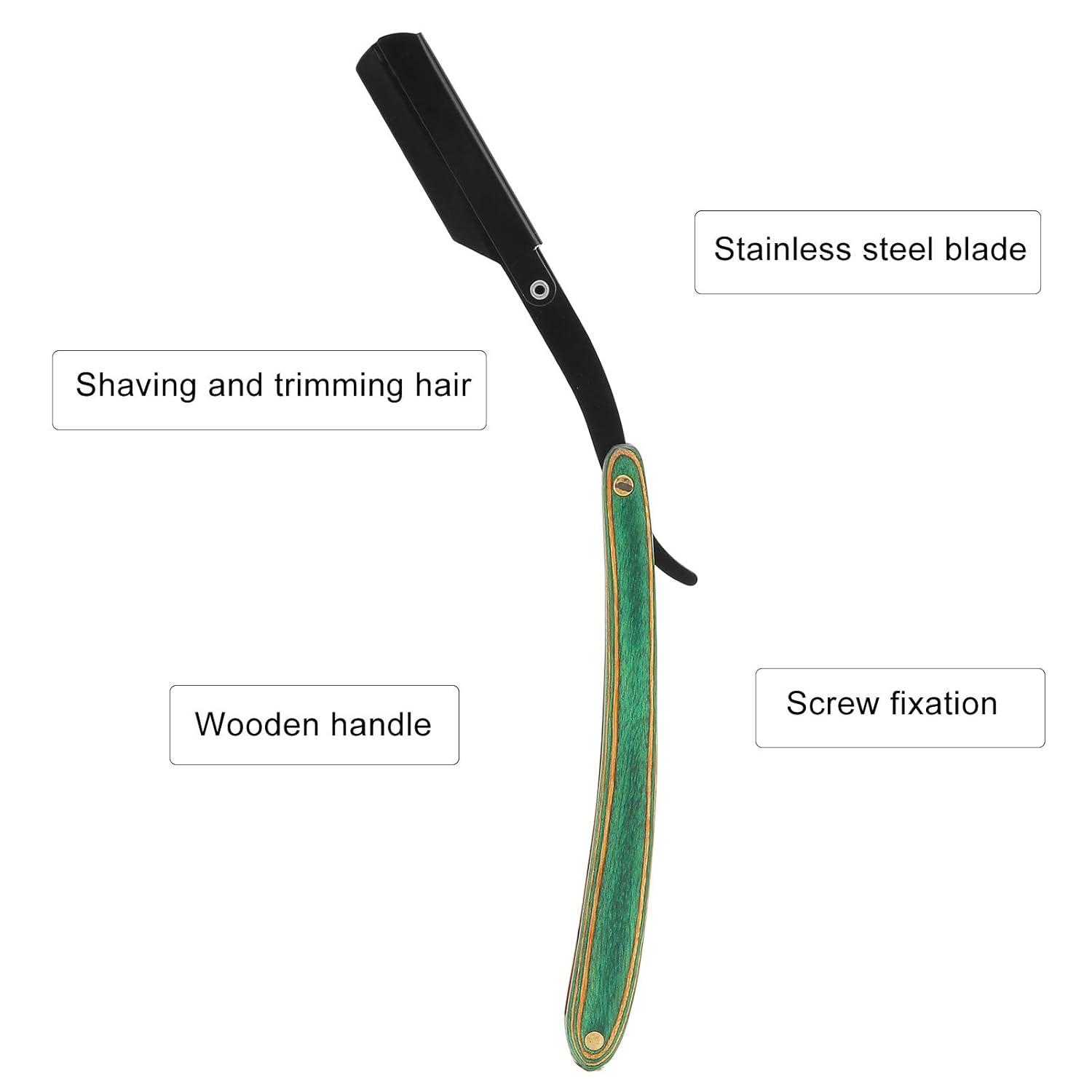 Professional Stainless Steel Straight Edge Razor - Safety-Shaving ...