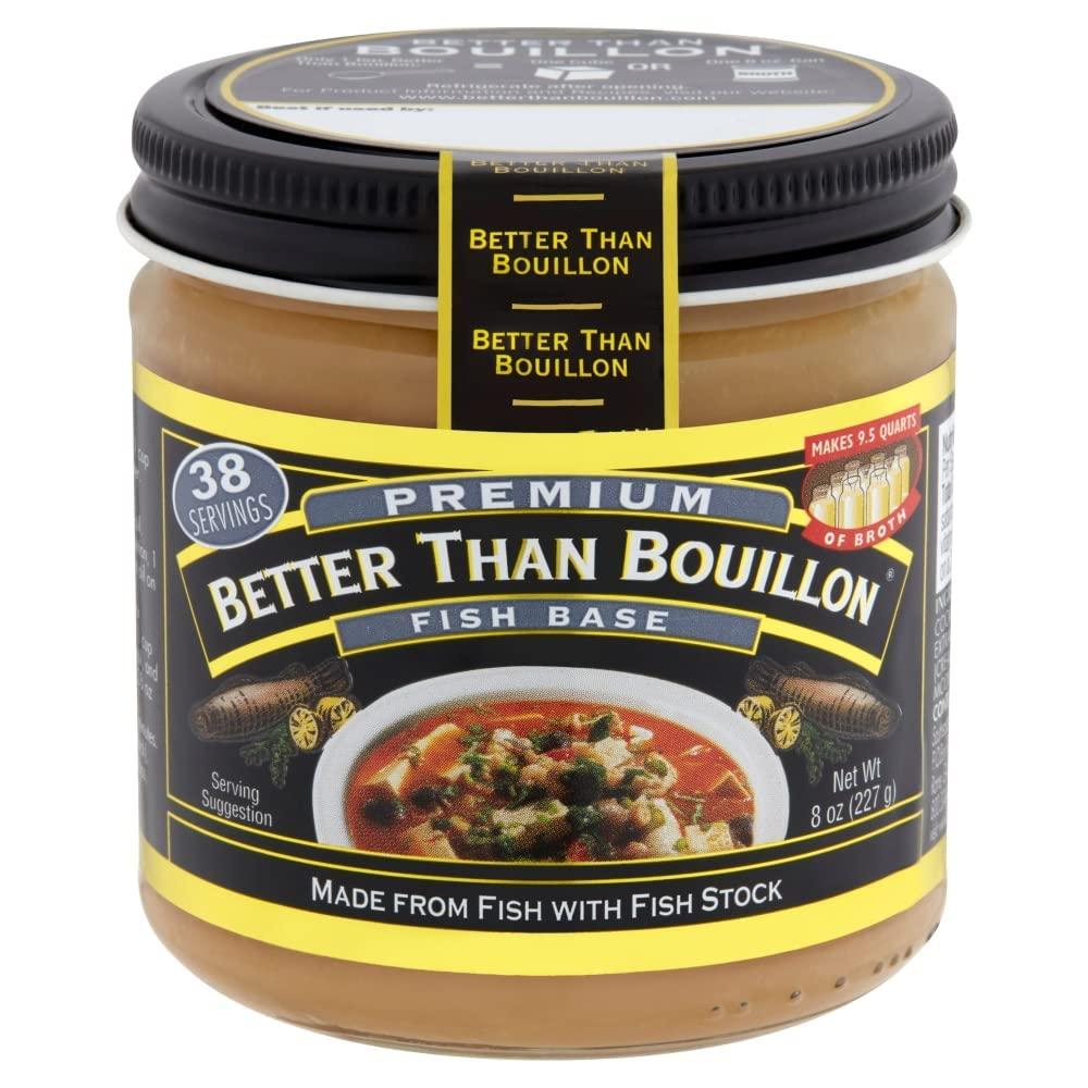 Better Than Bouillon Fish Base 8 oz - Premium Flavor Enhancer (1 Pack ...