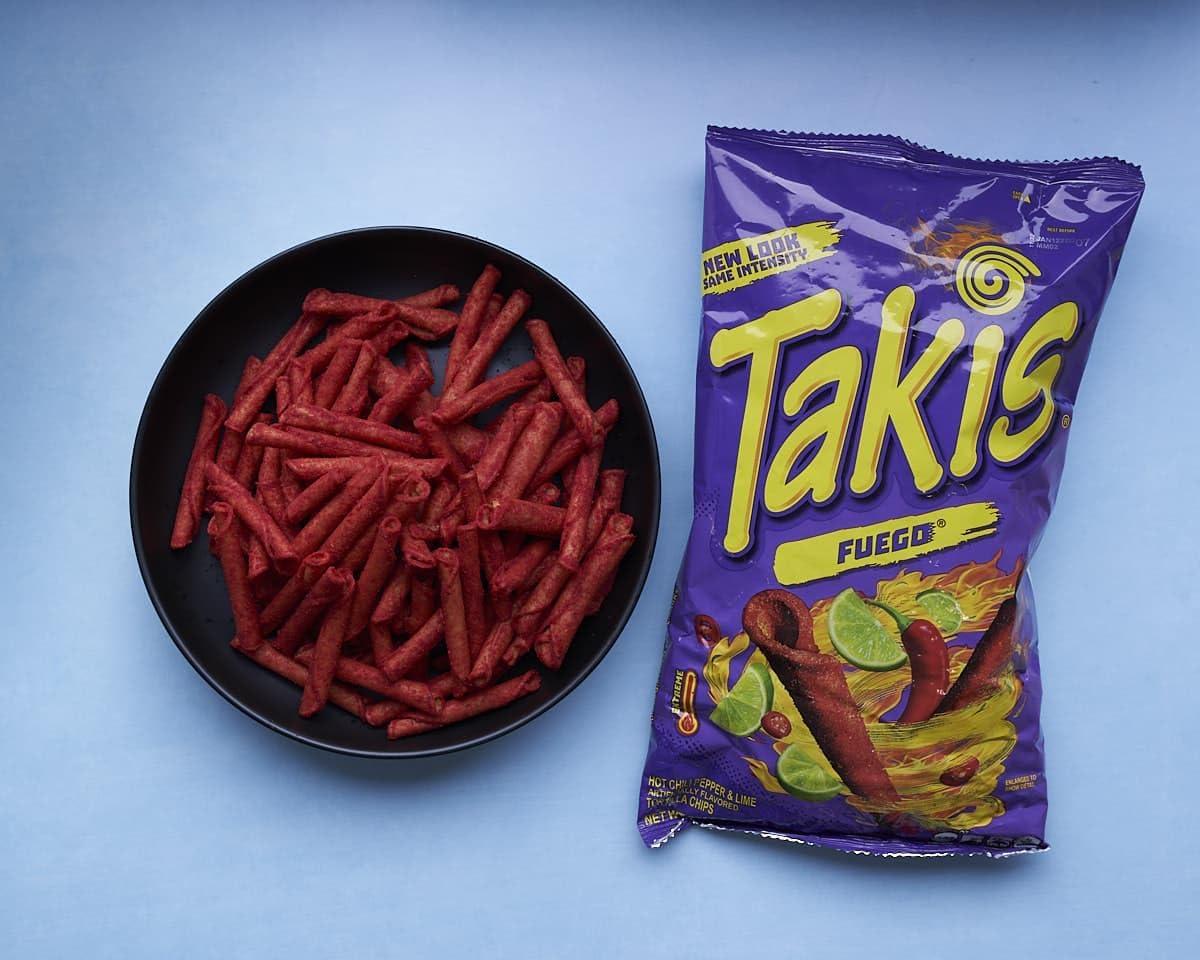 Takis Fuego Chilli Pepper and Lime 6.3oz (180g) + Cheetos Crunchy 8oz ...