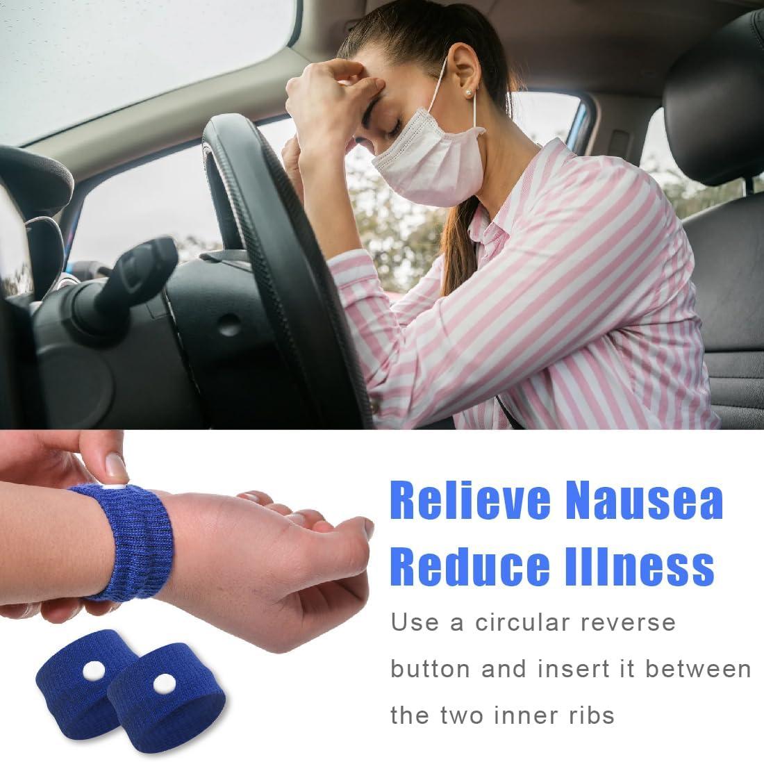 Tipri Acupressure Bracelet - 4 Pairs for Adults & Kids | Anti-Nausea ...