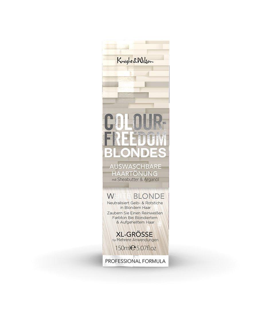 Colour-Freedom Blondes White Blonde XL 150ml - Washable Hair Dye for ...