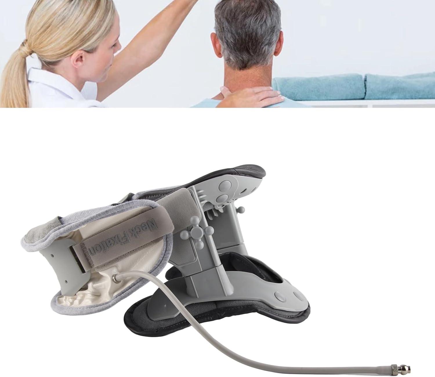 Cervical Spine Traction Device - Inflatable Neck Pain Relief ...