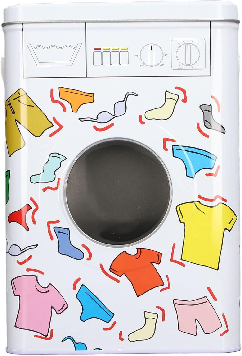 Metal Laundry Powder Tin Laundry Powder Detergent Storage Box Washing ...