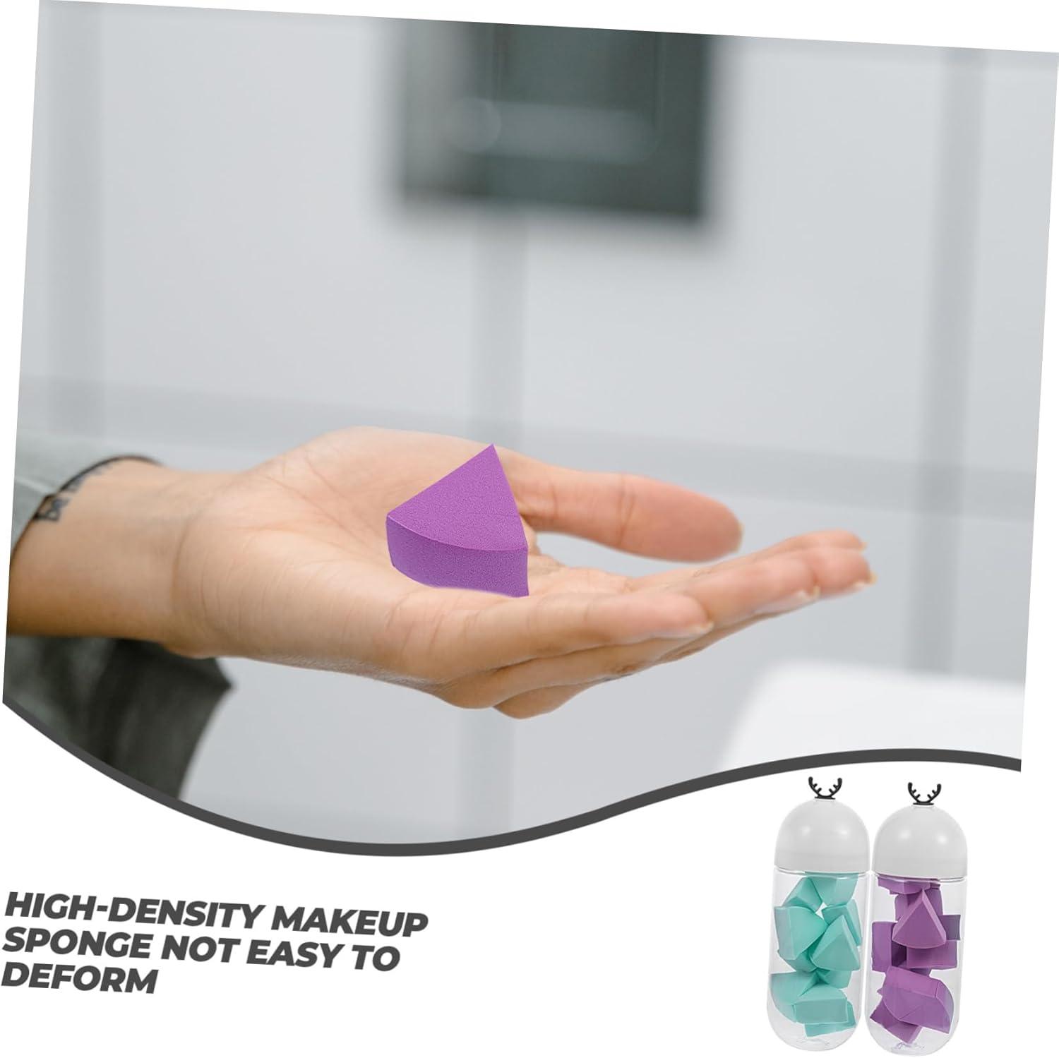 minkissy 2 Capsule Bottle Beauty Egg Esponjas Para Maquillaje Beauty ...