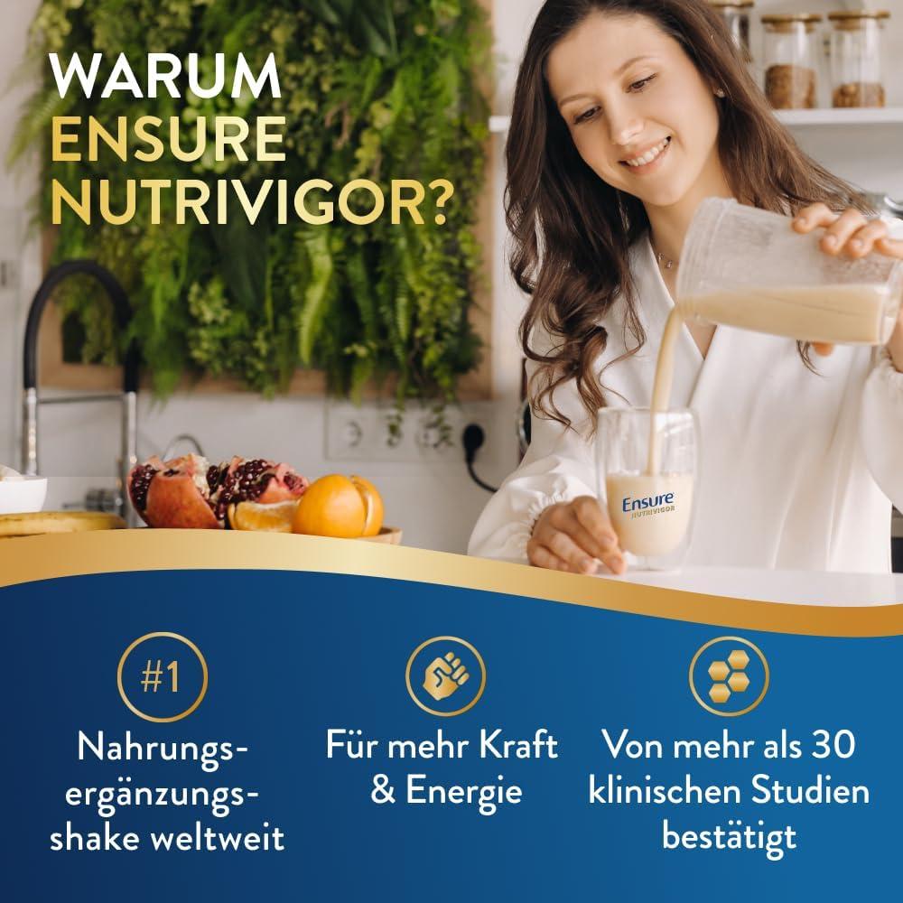 Ensure Nutrivigor Vanilla Shake 400g | Dietary Supplement with Protein 27 Vitamins & Minerals ...