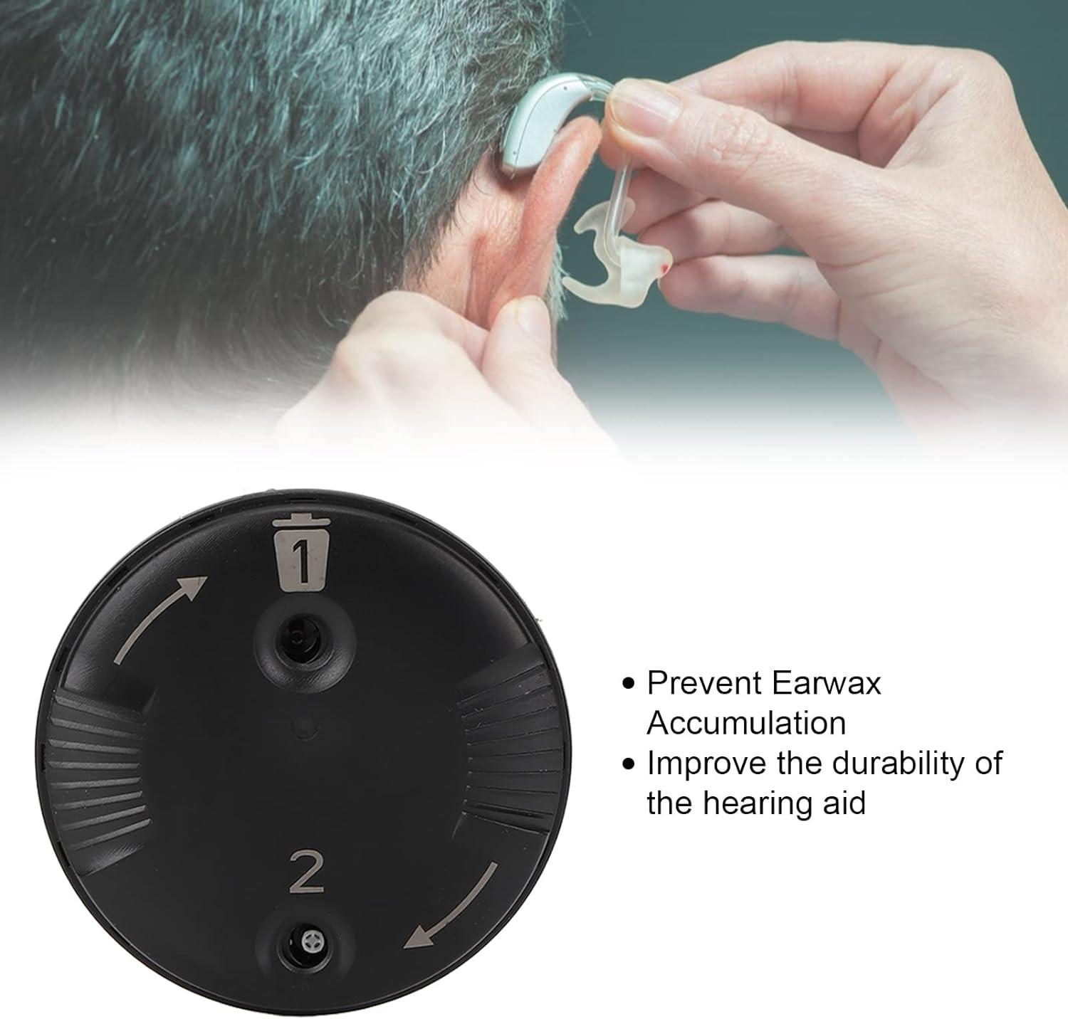Hearing Aid Ear Wax Guard - Professional Portable Cerumen Filter Baffle ...