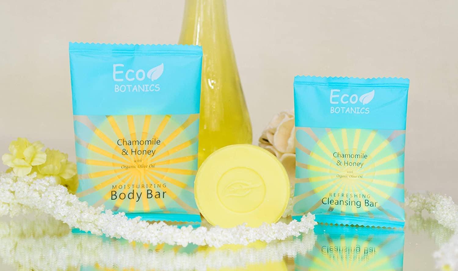 Eco Botanics Travel-Size Hotel Cleansing Bar Soap.5 oz (Case of 100)