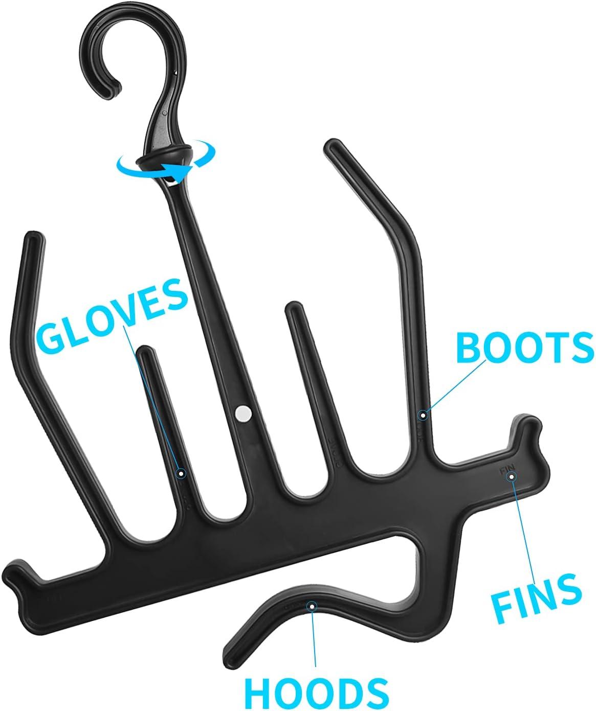 Luwint Scuba Diving Hanger Organizer for Fins Gloves Boots Hoods ...