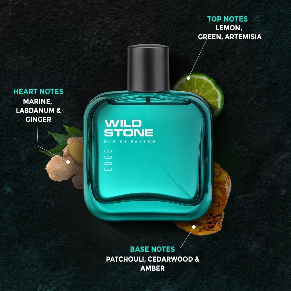 Wilds tone Edge Premium Perfume for Men 50ml | Long Lasting Eau De ...