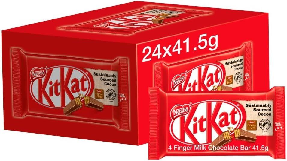 Full Box Of Kit Kat 4F 24 X 41.5g | Buy Now with Express International ...