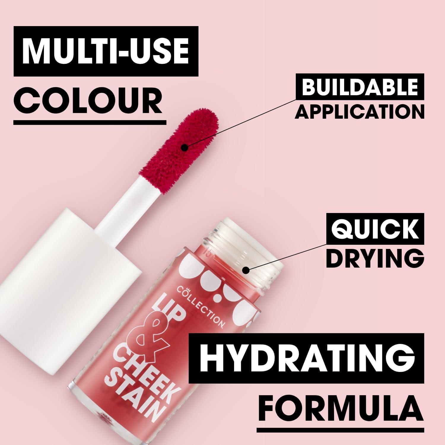 Collection Cosmetics 2 in 1 Lip & Cheek Stain Long Lasting and ...