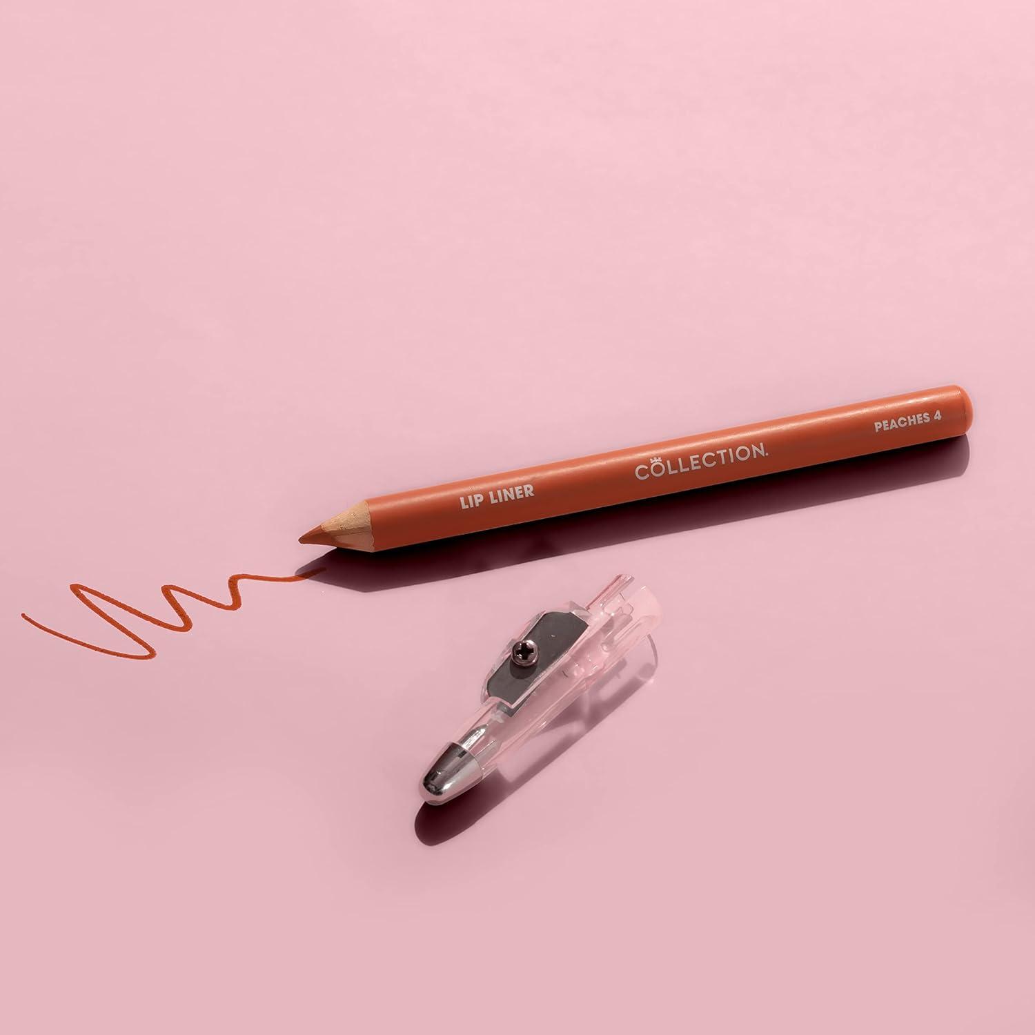 Collection Cosmetics Long-Lasting Lip Liner Pencil + Sharpener ...