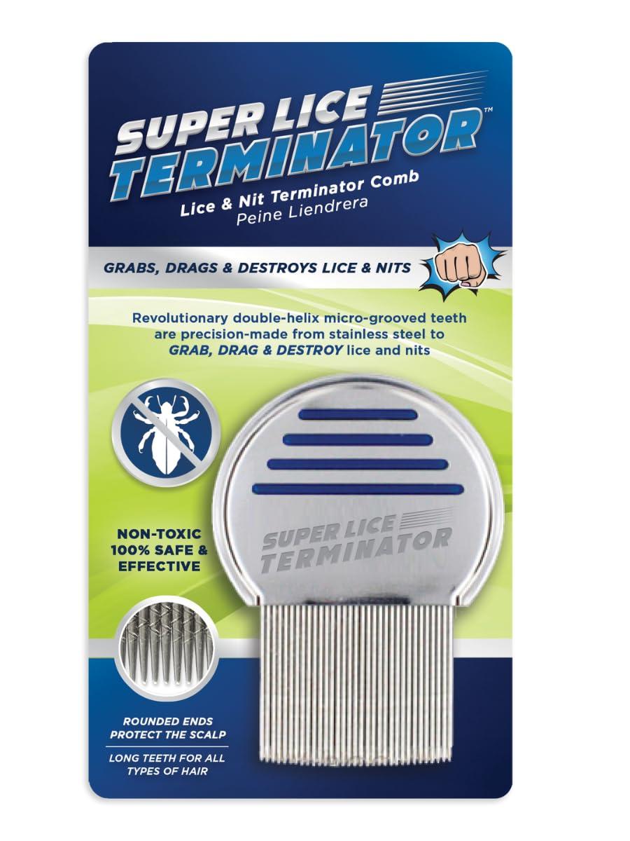 Lice & Nit Comb - Effective Hair Treatment Tool for All Ages | Fast ...
