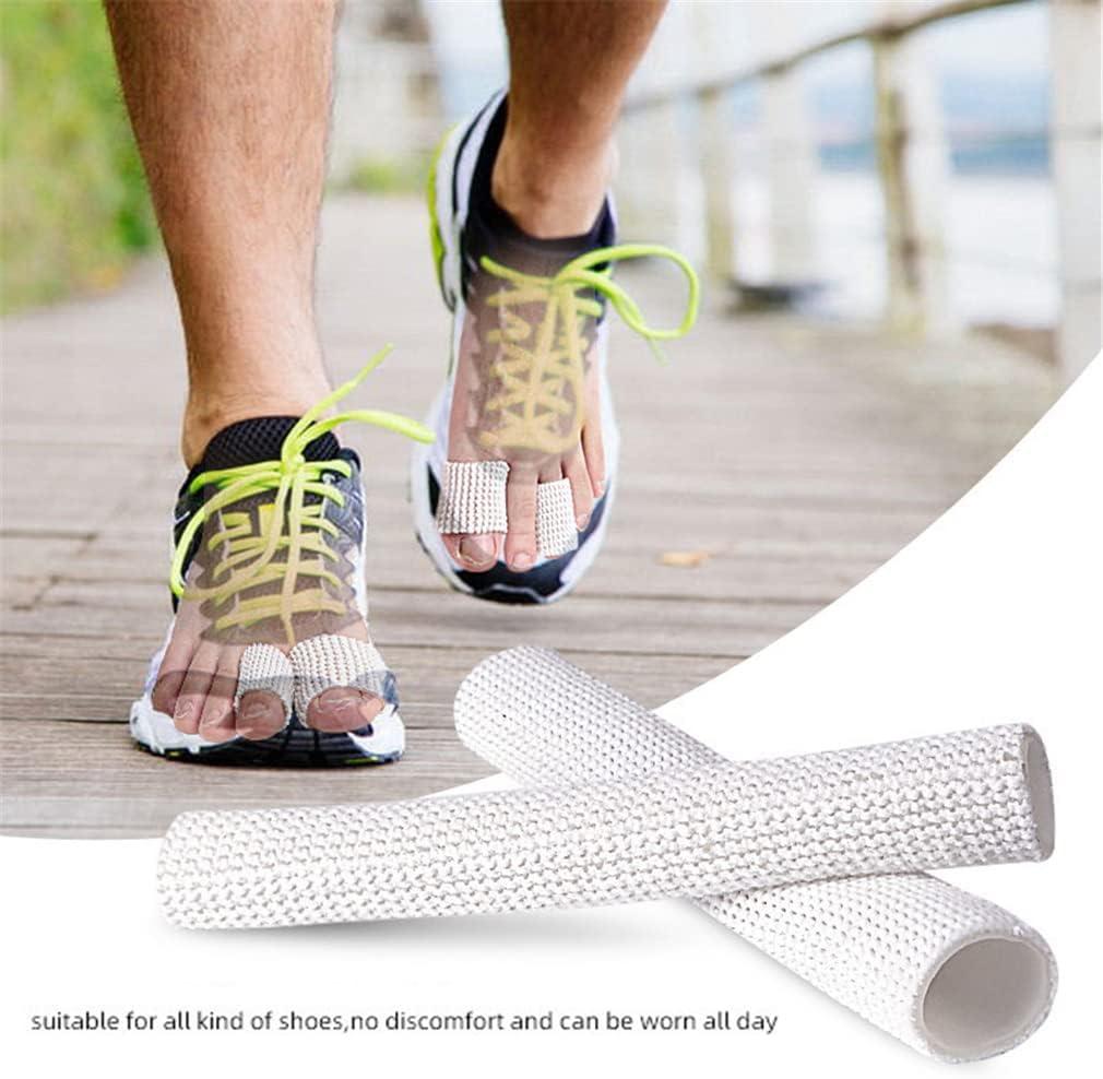 Elastic Toe Tubes 4 PCS - Gel Corn Pad Sleeves Protectors for Corns ...
