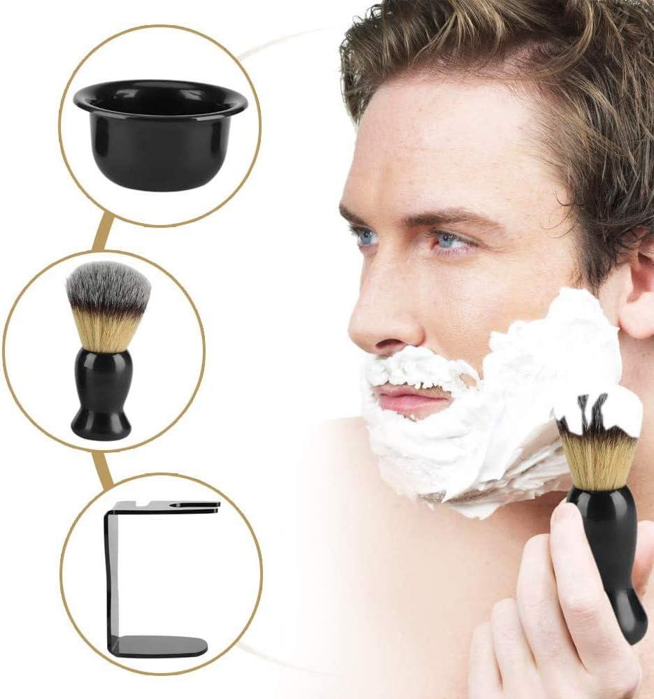 Buy Pofet 3-in-1 Professional Shaving Brush Kit: Razor Set for Men ...