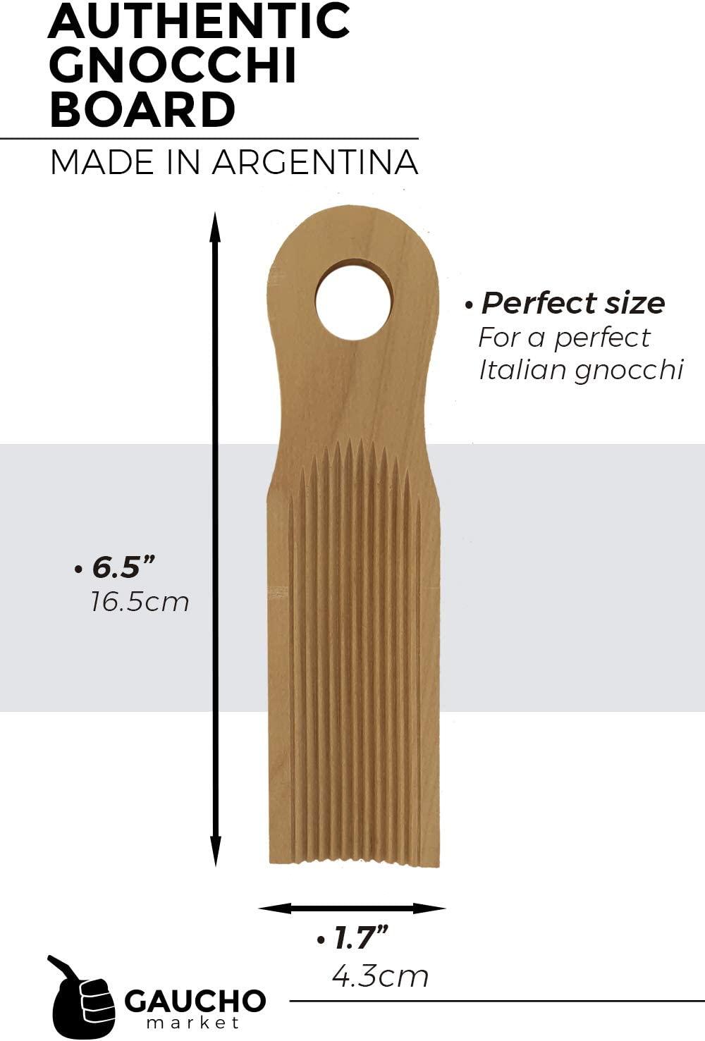 Rounded Gnocchi Board for Handmaking Italian Pasta - Easy to Use and ...