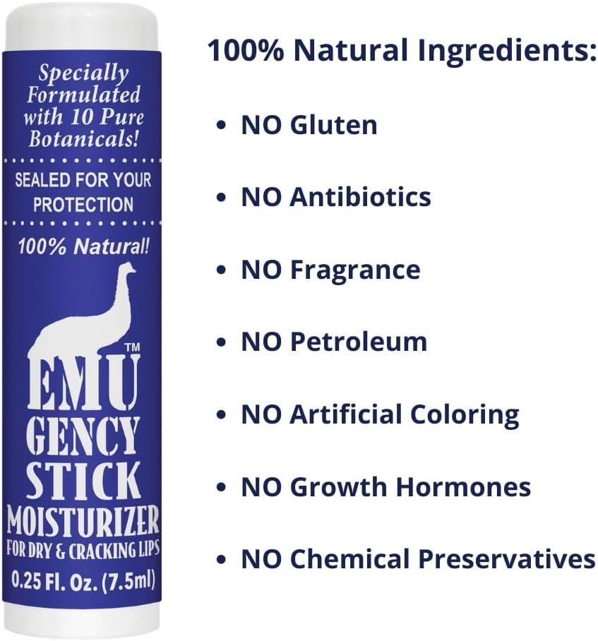 Montana Emu Ranch EMUgency Moisturizing Pocket Stick 0.25oz - 3 Pack ...