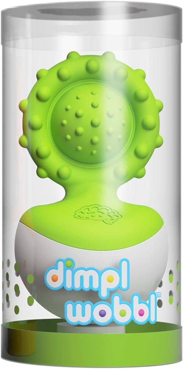 Fat Brain Toys Dimpl Wobbl Green Teether (1) | Buy Now with Express ...