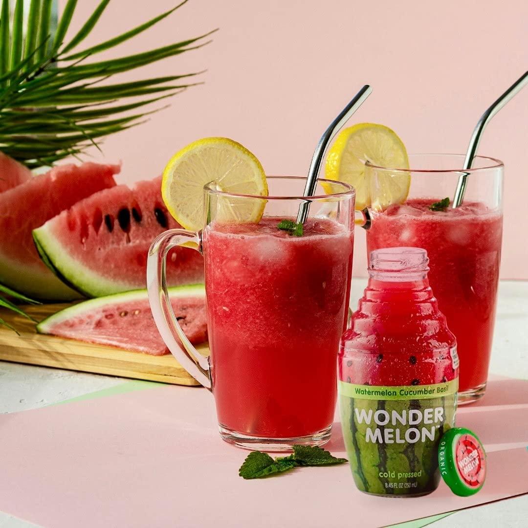 Organic Wonder Melon Juice 8.45oz (6 Pack) - Cold Pressed 100% ...