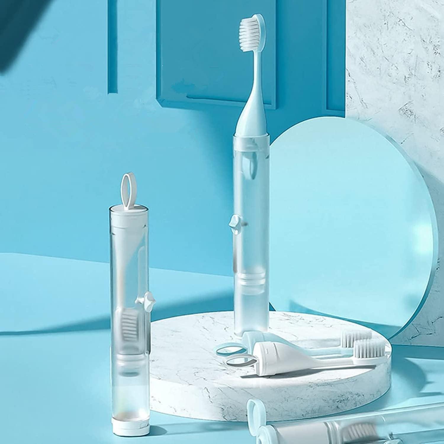 FSEN Portable Travel Toothbrush 3 in 1 Kit with Travel Case, Soft ...