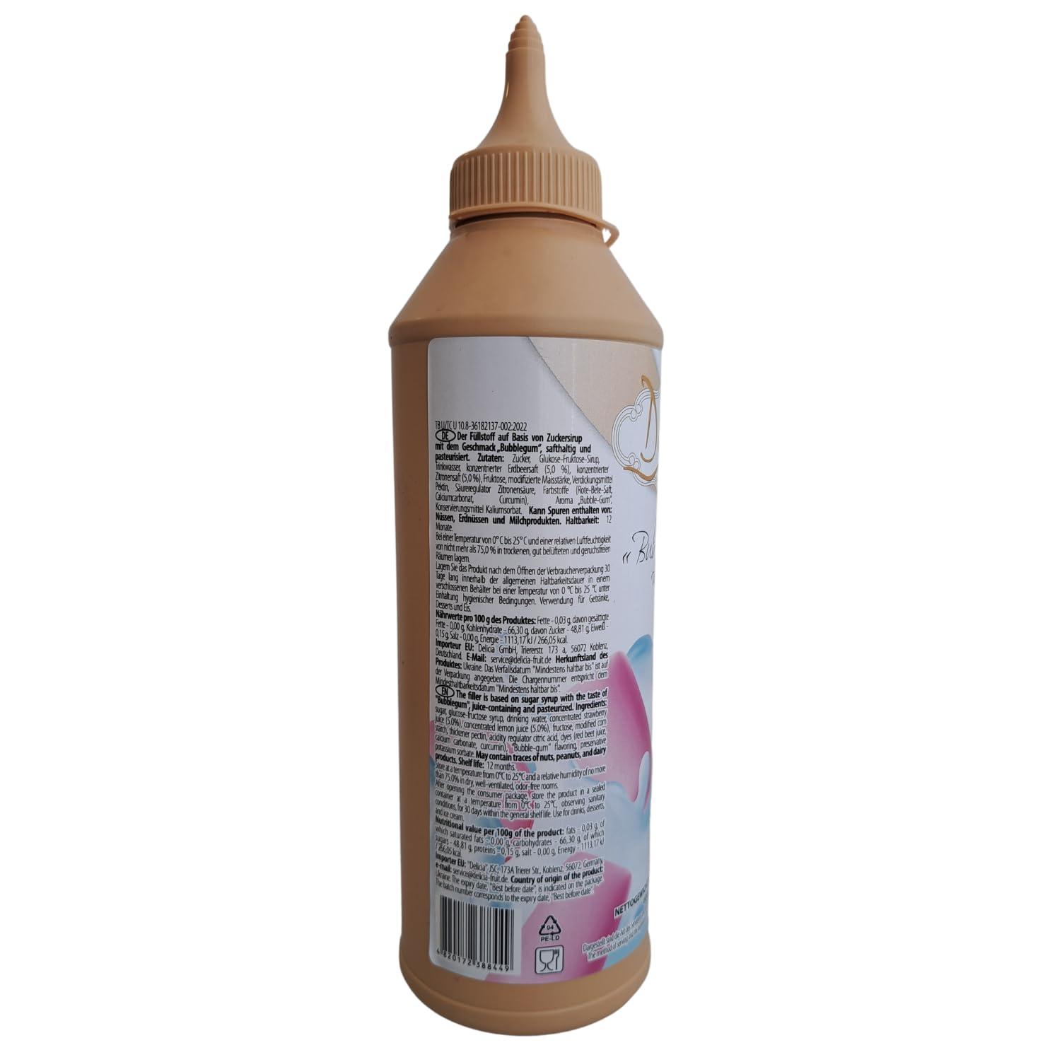 Bubblegum Desserts Sauce - 600g Seductive Topping | Versatile Delicia ...
