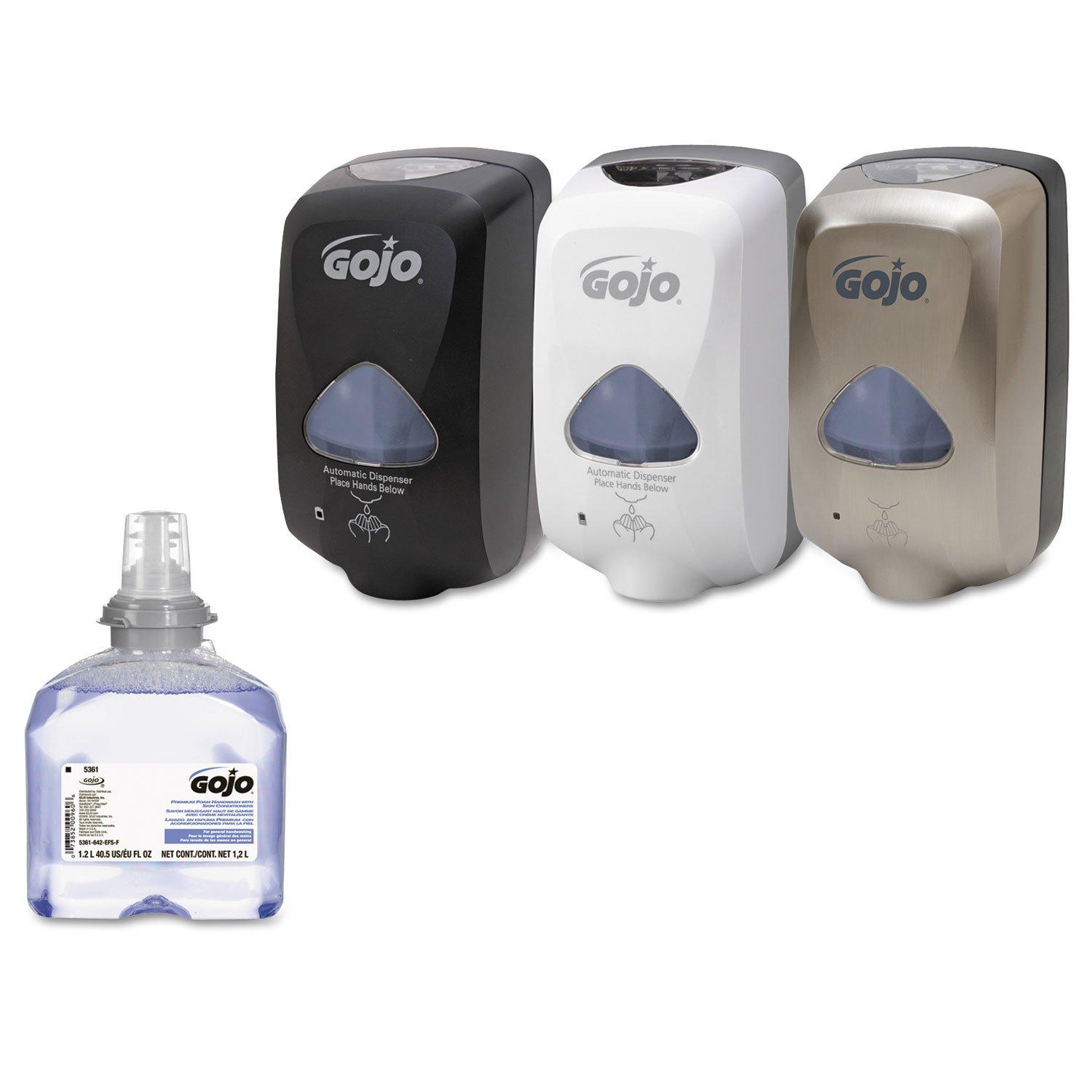 Gojo 5361-02 TFX Foam Soap 1200mL Refill 2 Refills/Case | Buy Now with ...