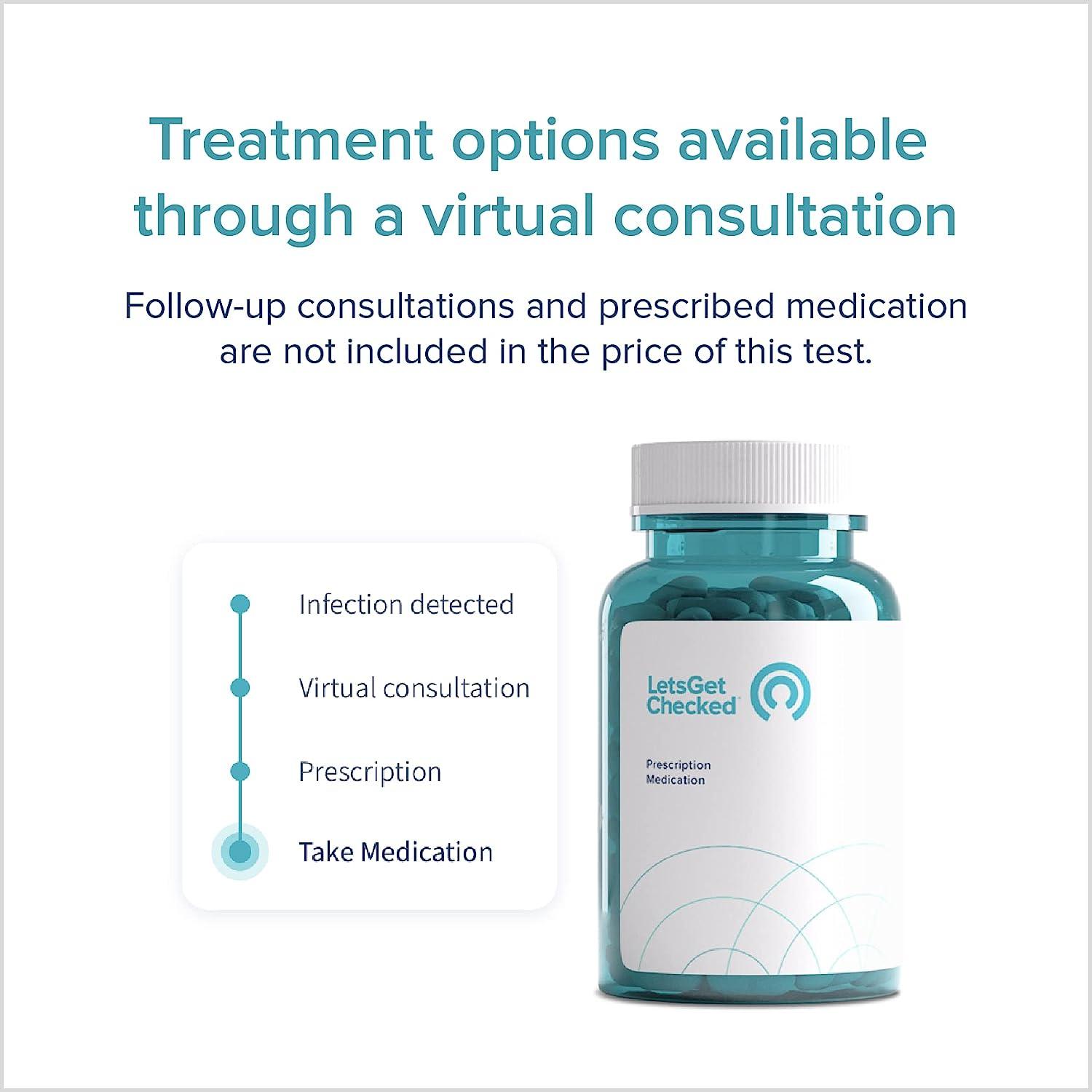 Let's Get Checked At-Home STD Test Kit - Chlamydia & Gonorrhea ...