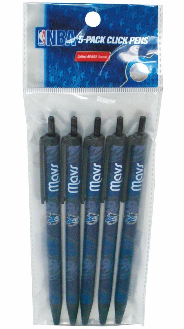 Pro Specialties Group Dallas Mavericks 5 Pack Click Pens - Officially ...