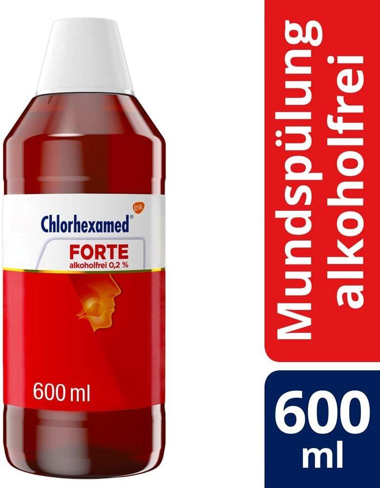 Chlorhexamed Forte Non-Alcoholic 0.2% - Antiseptic Oral Rinse with ...