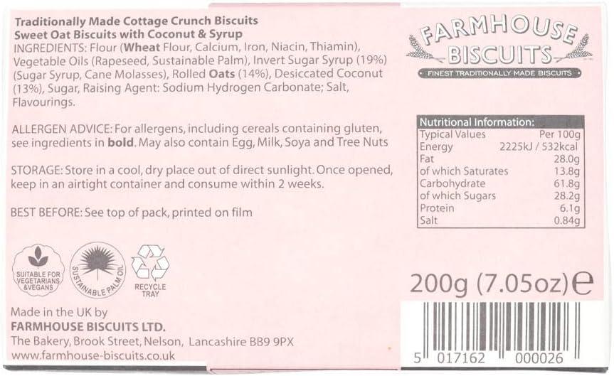 Farmhouse Biscuits Cottage Crunch Biscuits 200g | Buy Now with Express ...