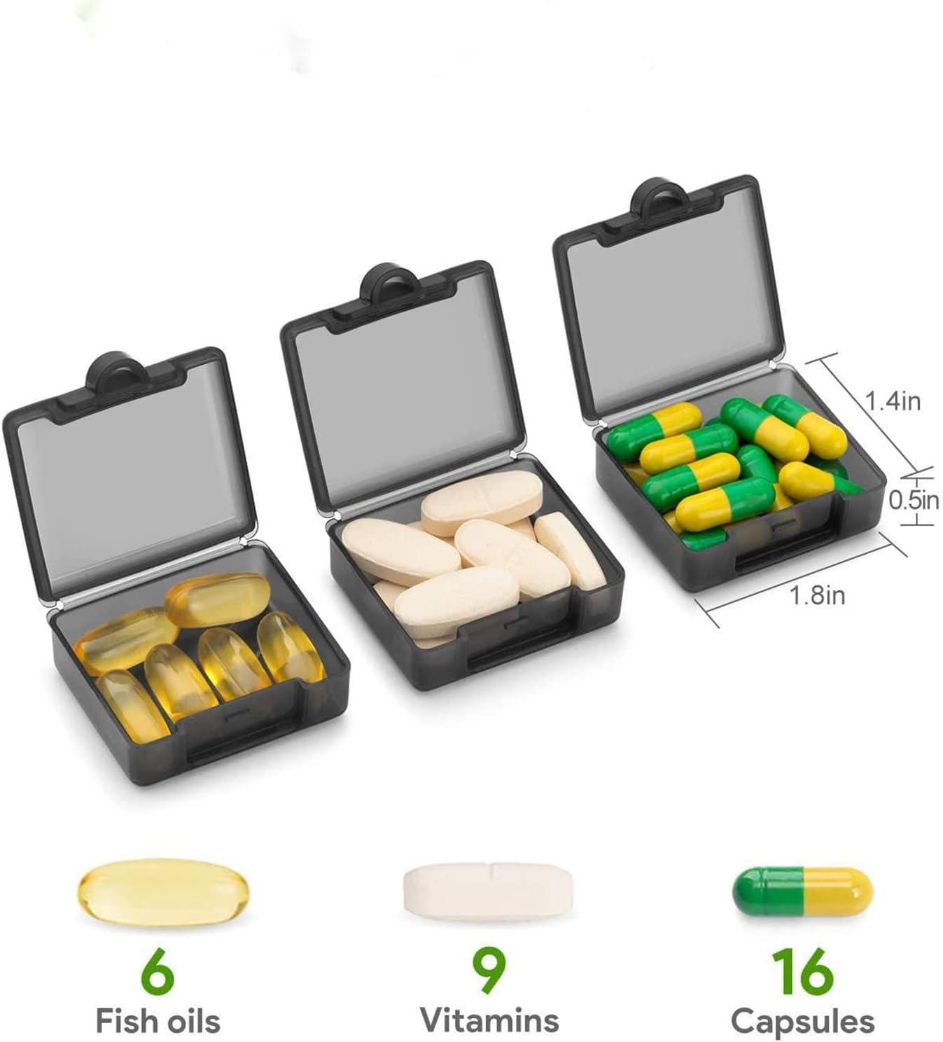Enhanced Izyfan Tablet Divider - Dual Box for Small & Large Pills ...